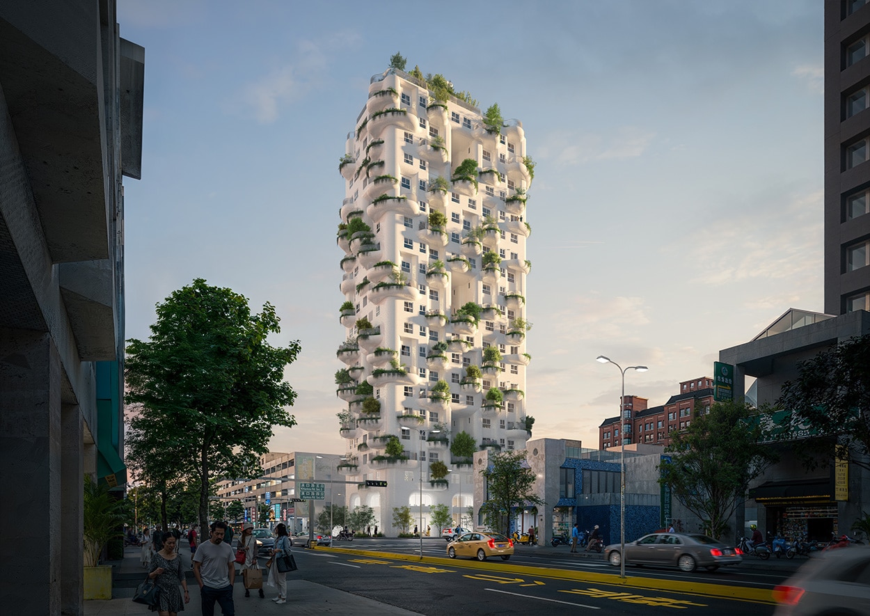 MVRDV’s “The Island” brings an organic green presence to Taichung ...